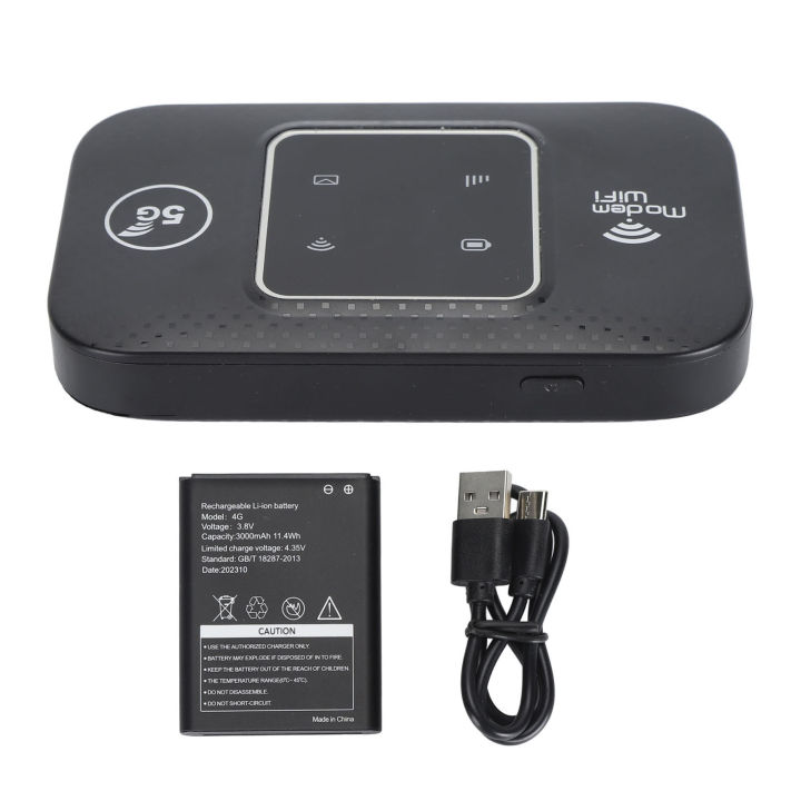 4G LTE Portable WiFi Wireless Router USB Powered 300Mbps High Speed ...