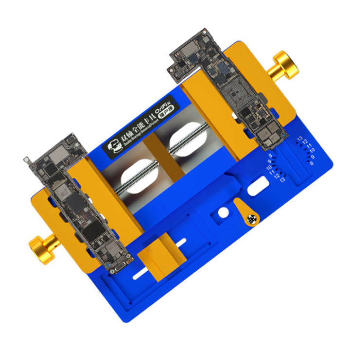 MECHANIC Double Bearing Fixture PCB Holder for iPhone Motherboard CPU ...