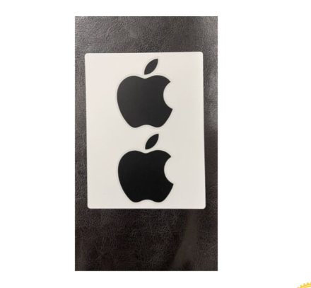Black Apple Logo Decal Stickers | Daraz.com.bd