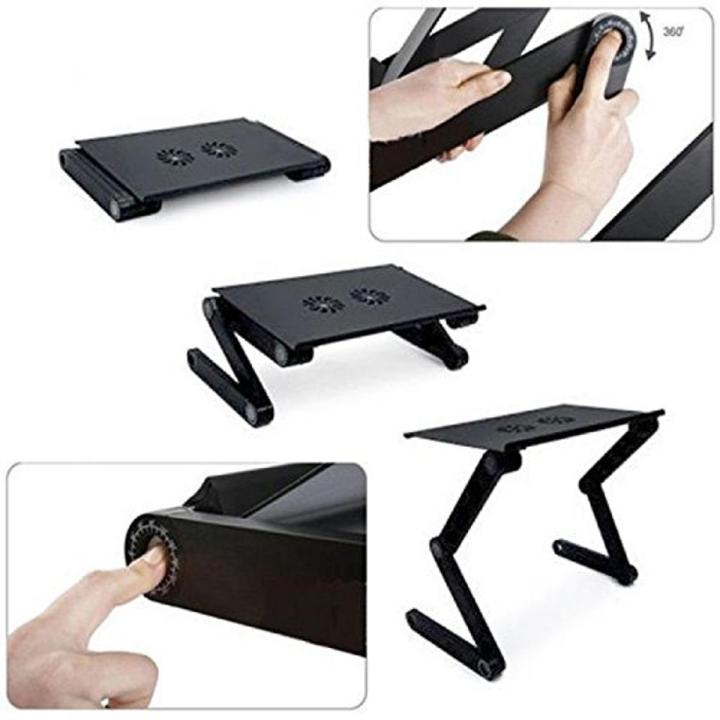 Portable Foldable Laptop Workstation Notebook Riser Adjustable Laptop ...