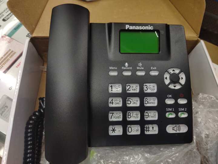 Panasonic DLNA ZT-600G PRO Dual SIM GSM Fixed Wireless Phone | Daraz.com.bd