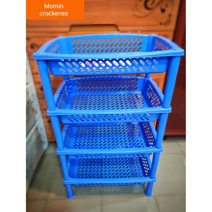 Plastic rack red blue book self new | Daraz.com.bd
