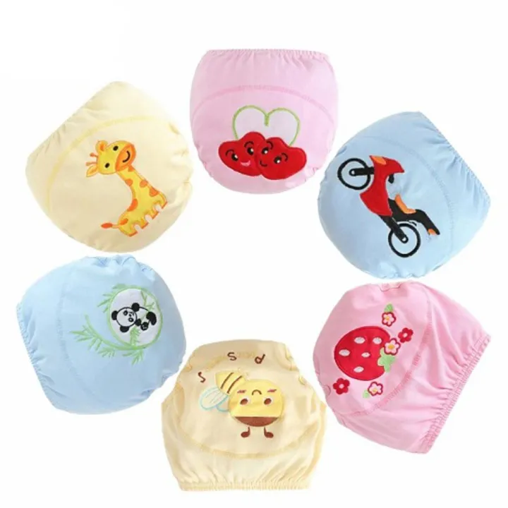Cloth Diaper Nappies Washablle Infants Children Underwear Nappy ...
