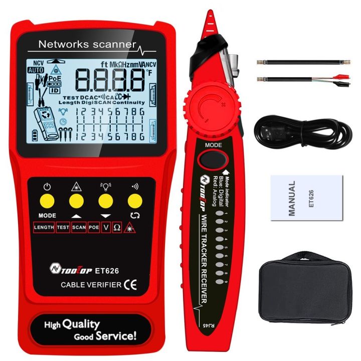 Portable 2in1 Network Cable Finder Multifunctional Cable Tester ...