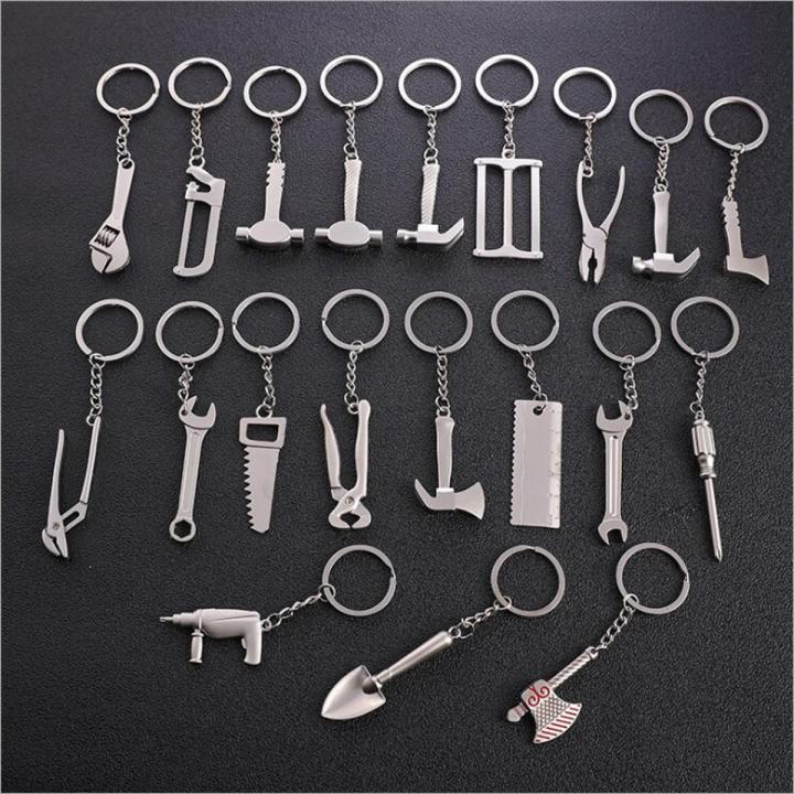 Keychains For Men Car Bag KeyRing Combination Tool Portable Mini ...