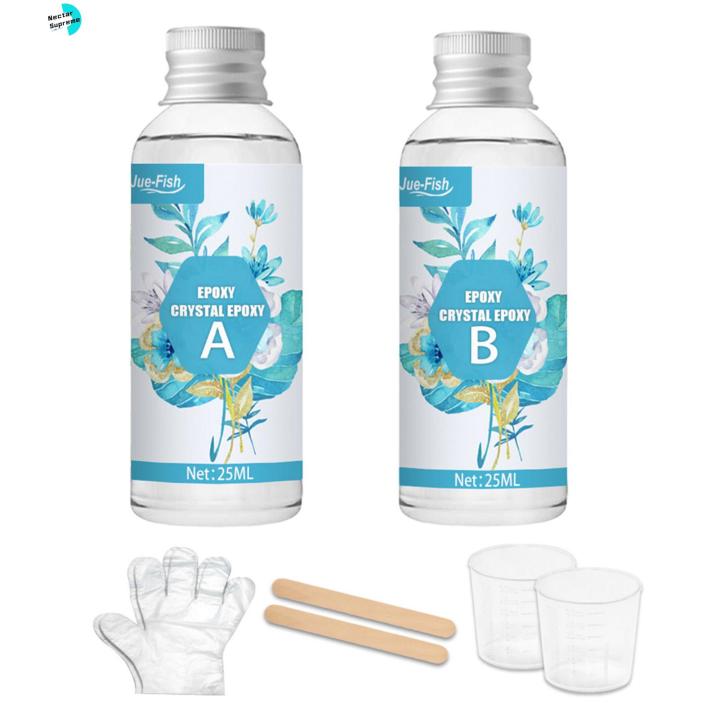 Epoxy Resin Long-lasting Clear Coating DIY AB Epoxy Resin Kit | Daraz.com.bd