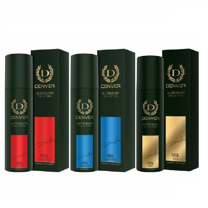 DENVER SRK Deodorant Autograph Collection Deodorant Spray - For Men ...