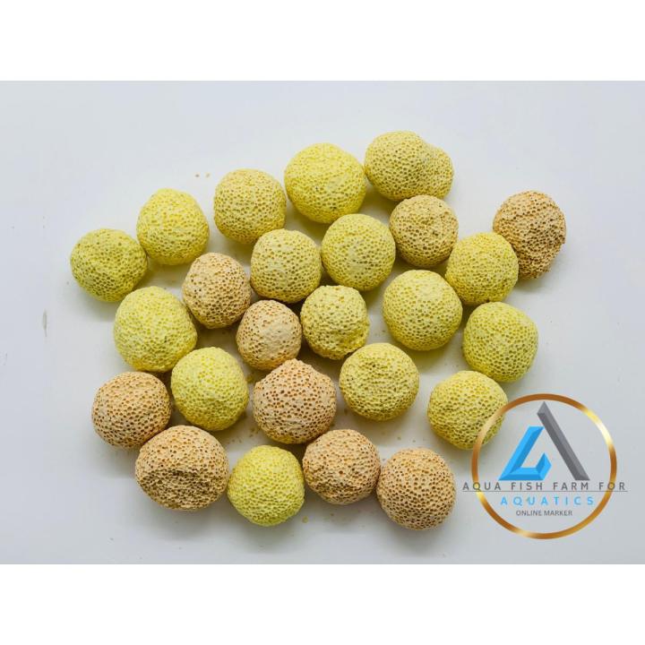 Ceramic Bio Boll (100gm To 1Kg Choosable) For Fish Aquarium Water ...