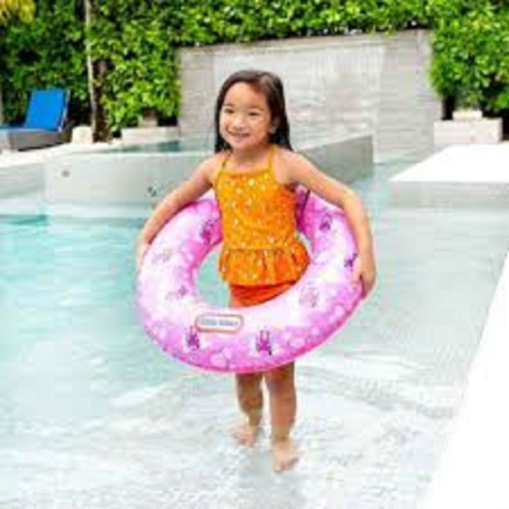 Inflatable Swim Rings Summer Pool Swimming Float Swim Tube Beach Toy ...