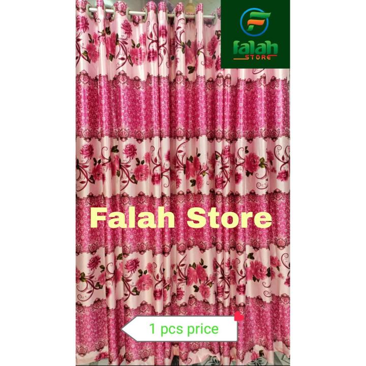Synthetic Curtain Porda ( parda) Multi Colour from - Falah Store ...