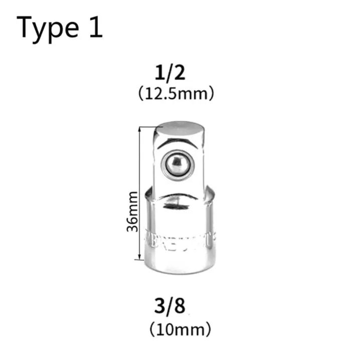 【Special offer】 Socket Wrench Adapter 1/2 1/4 3/8 inch Ratchet Socket ...