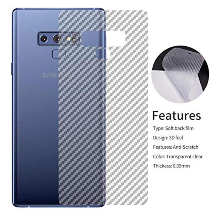 Samsung Galaxy Note 9 Carbon Paper | Daraz.com.bd