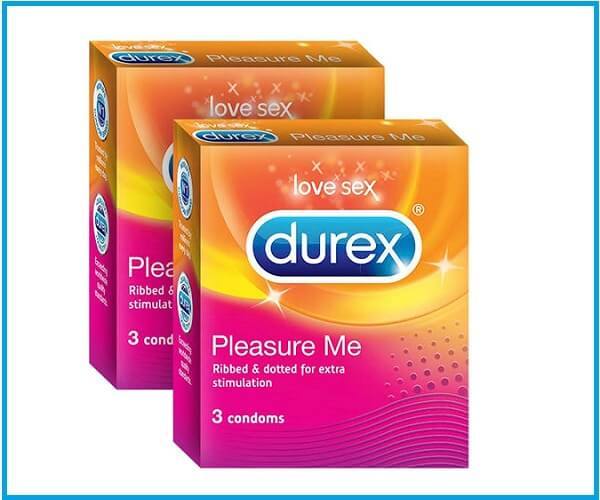 Durex - Pleaser Me Condom - Combo Pack - 2 Packs - 3x2=6pcs | Daraz.com.bd