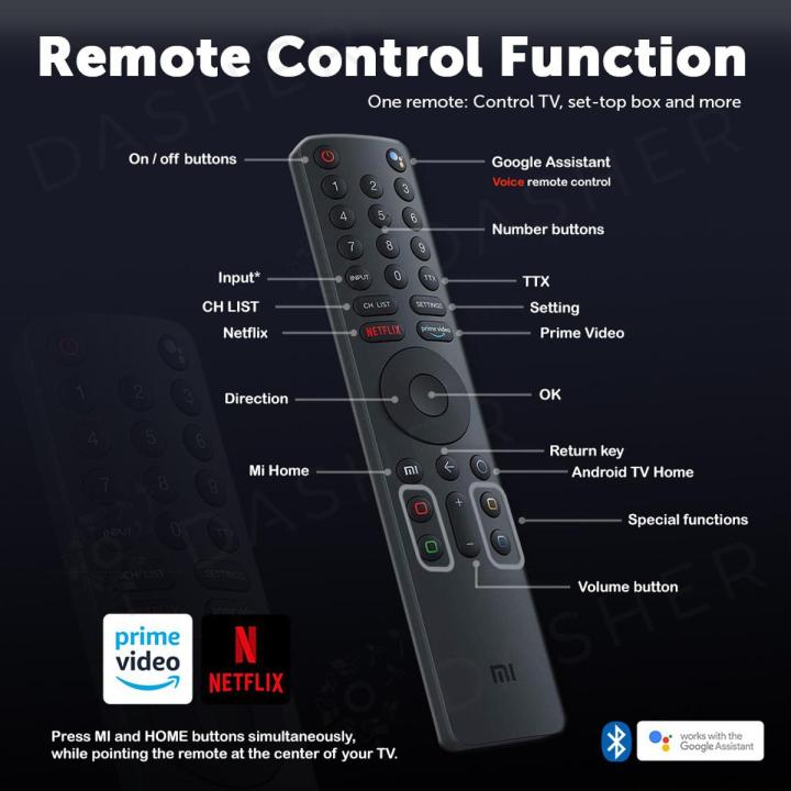 MI TV REMOTE VOICE CONTROL GLOBAL VERSION-REAL REMOTE | Daraz.com.bd