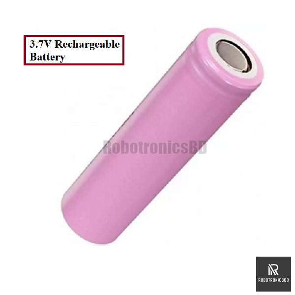 18650 3.7V Lithium-ion Rechargeable Battery for Power Supply Pink Color ...