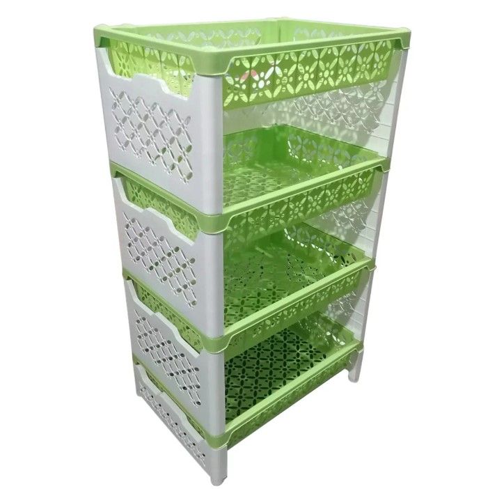 Plastic 3 Side Cover 4 Step Rack | Daraz.com.bd