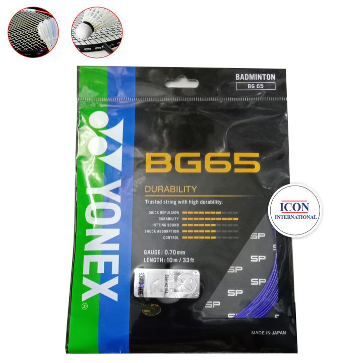 Badminton String - Yonex - BG65 - Durability | Daraz.com.bd