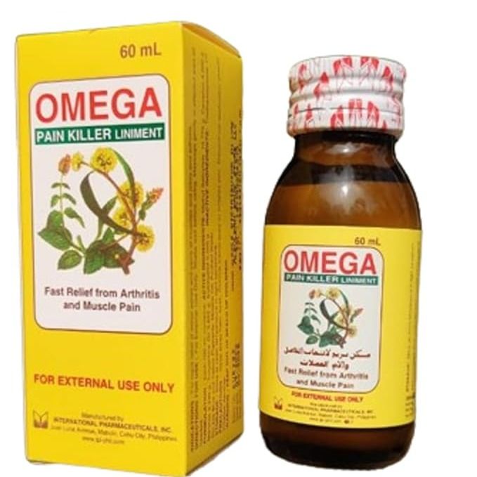 OMEGA Pain Killer Balm Relief Liniment Oil for Arthritis and Muscle ...