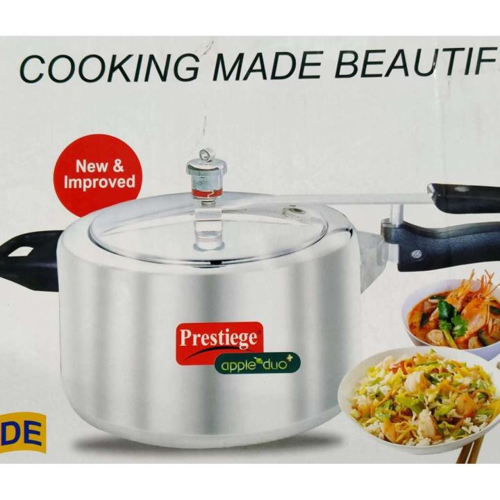 Pressure cooker 6.5 litter prestige Induction cooker useable. | Daraz ...