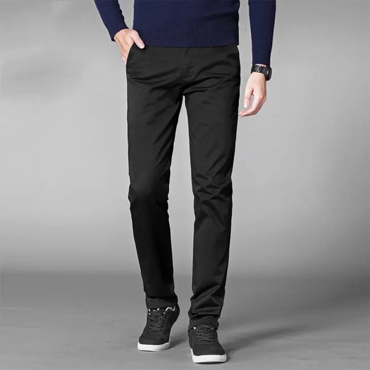 Men’s Smart Shape Black Color Gabardine Pant | Daraz.com.bd