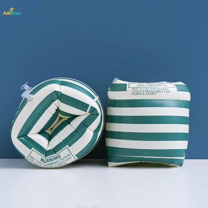 Swimming Arm Rings Tube Armlets Float Sleeves Pool Inflatable Swim Arm ...