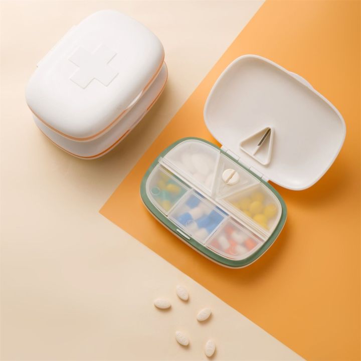 Homenhome 5 Grids Portable Sealed Bucket Waterproof Pill Box | Daraz.com.bd