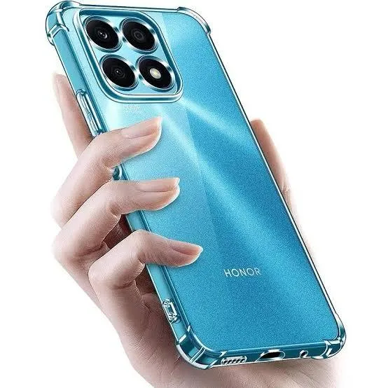 For Honor X7C Soft Silicon Transparent Bumper Case Back Cover | Daraz ...