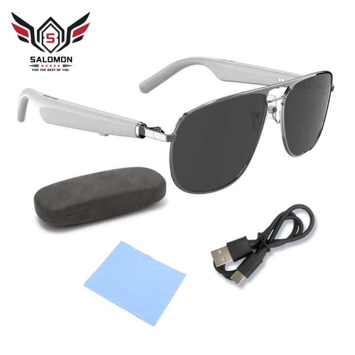 SALOMON Smart Audio Visual Glasses 360-degree Sound Smart Bluetooth ...