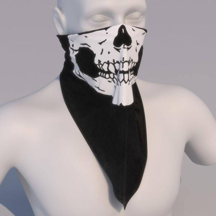 New Ghost Handkerchief Half Face Mask | Daraz.com.bd