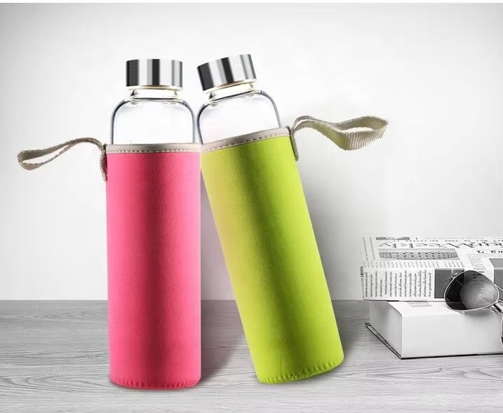 Glass Water Bottles With Fabric Covers 500ml | Daraz.com.bd