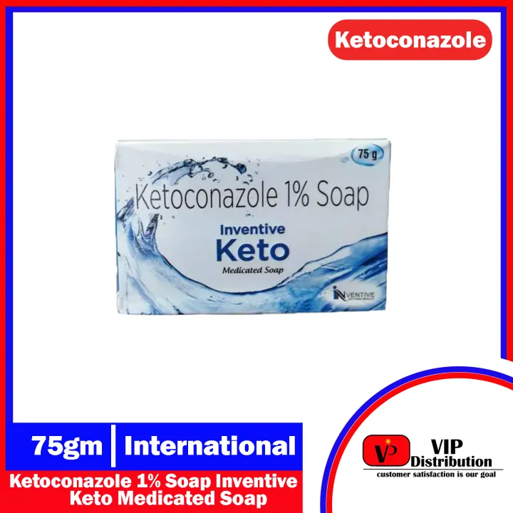 Ketoconazole 1% Soap 75g Inventive Keto Medicated Soap | Daraz.com.bd