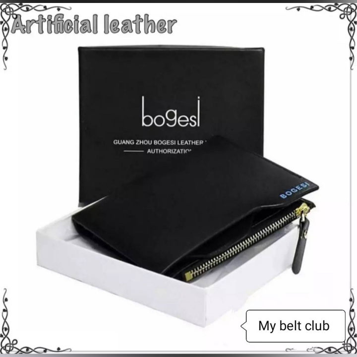 Bogesi stylish Luxury credit card holder and wallet Black for men ...
