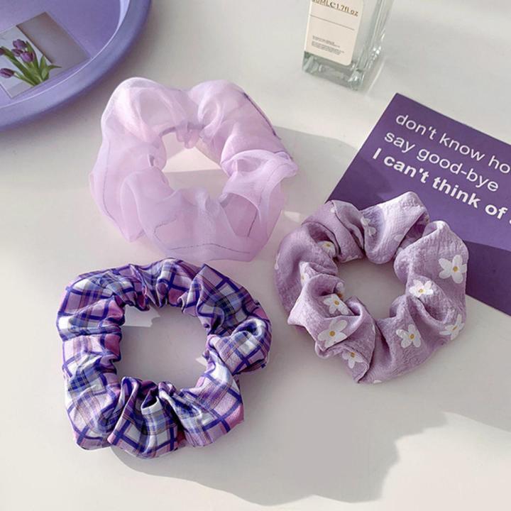 3 piece hair rope Simple girl versatile headdress rubber band | Daraz ...