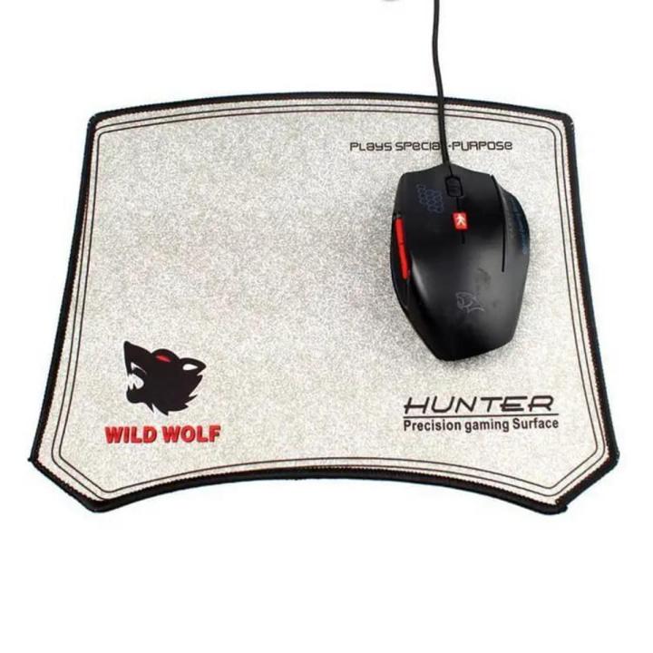 Hunter Micro Wolf L-16 Gaming Mouse Pad | Daraz.com.bd