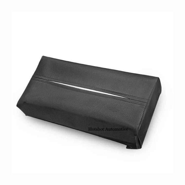 Car Tissue Holder, PU Leather Tissue Box Universal Model For Any ...