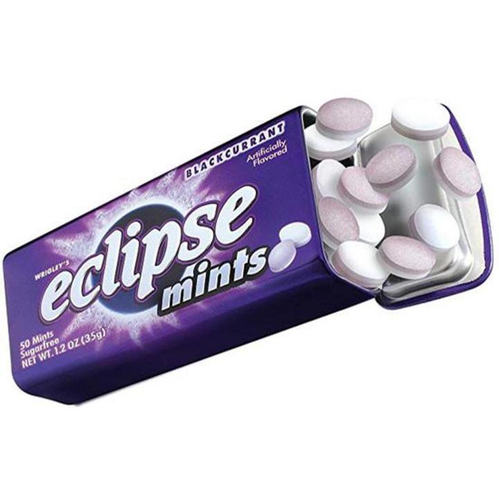 Wrigley's Eclipse Blackcurrant Mints Flavor - 35g (Sugar Free | Daraz ...