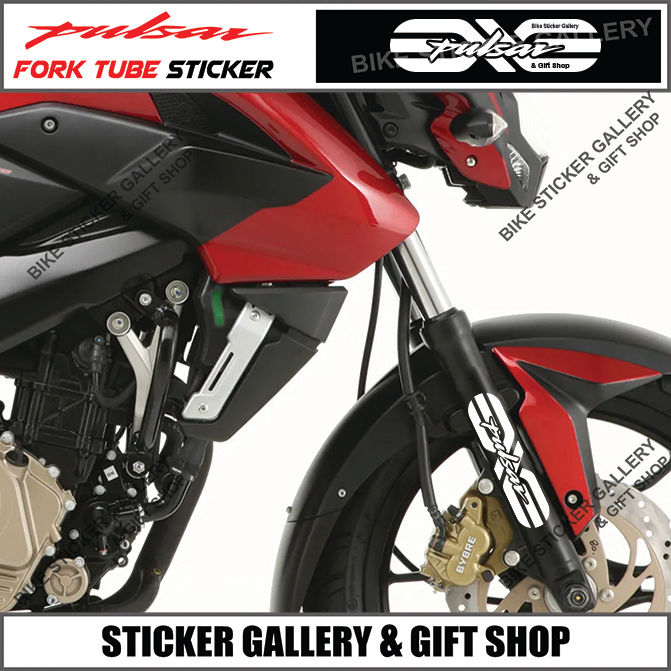 Fork Tube Sticker for Pulsar Bike > Zigzag Design > 1 pair ( Waterproof ...