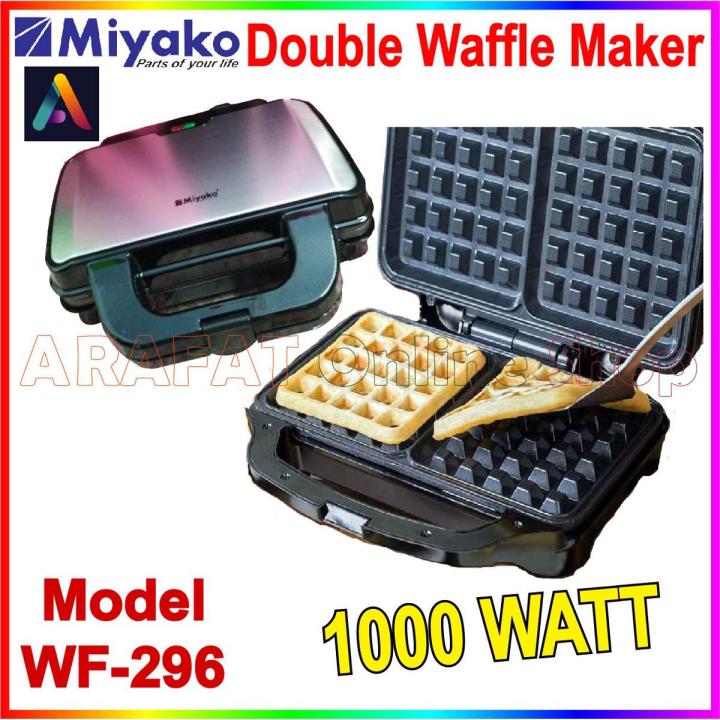 Miyako Double Waffle Maker WF-296 | Daraz.com.bd