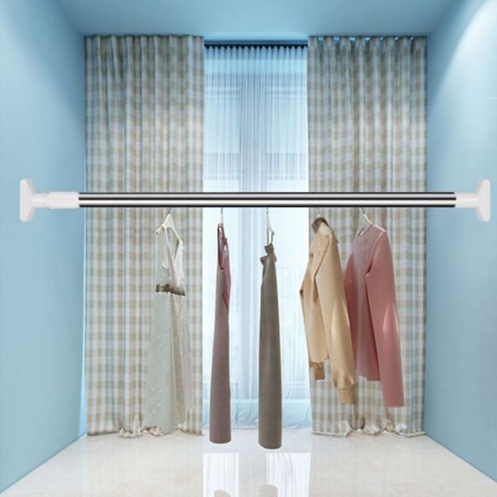 Adjustable Simple Telescopic Punching-free Strong Bearing Wardrobe ...
