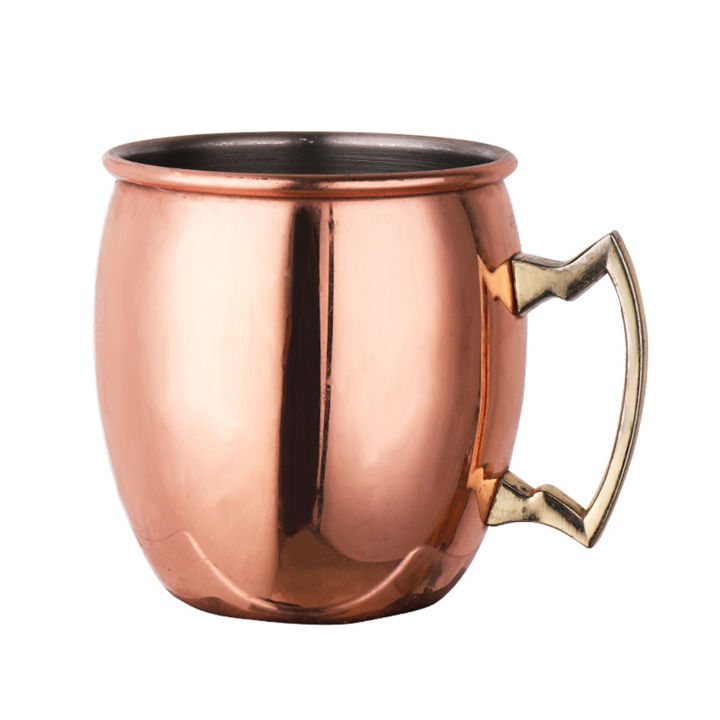 GC Moscow Mule Copper Mugs Hand-made 304 Stainless Steel Copper Mugs ...