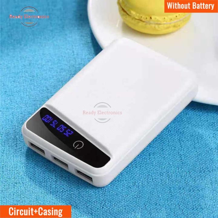 18650 Battery Charger Cover Power Bank Case Diy Box 3 Usb Ports - Solar ...