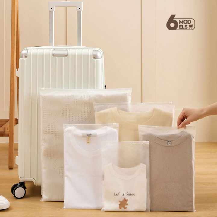 Travel Buggy Bag Packing Bags Wholesale Six-Piece Set PE Thickened ...