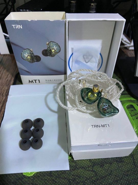 TRN MT1 10MM Dual Magnet Dynamic Driver Professional Grade In-Ear ...