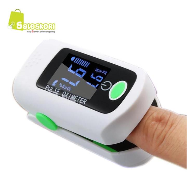 1805 Pulse Measuring Device Portable Finger Clip Oximeter Blood ...