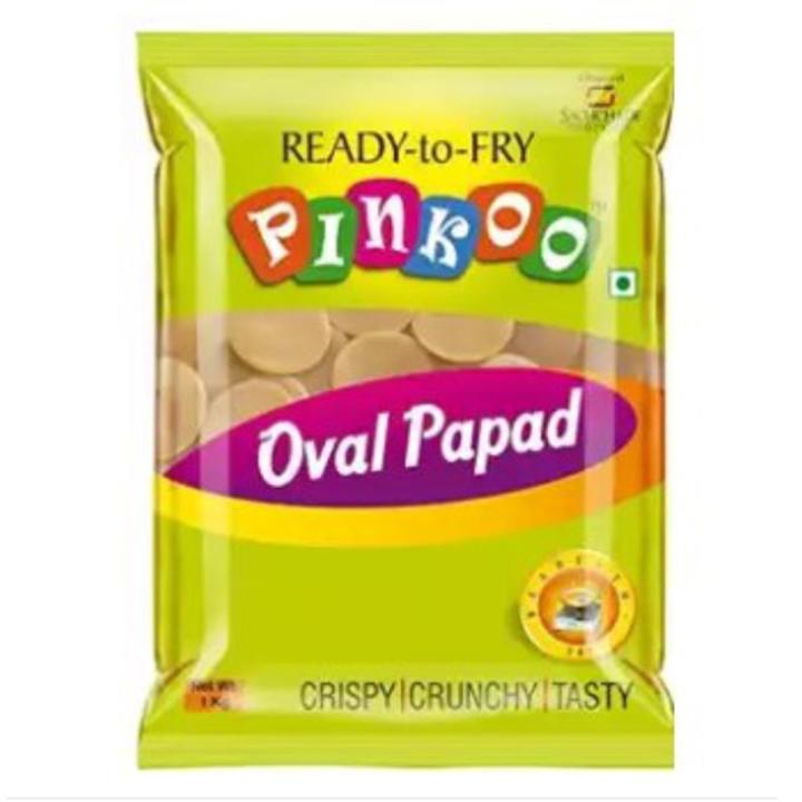 Fuchka Fuska - Pinco Oval Papad Fushka 1Kg | Daraz.com.bd