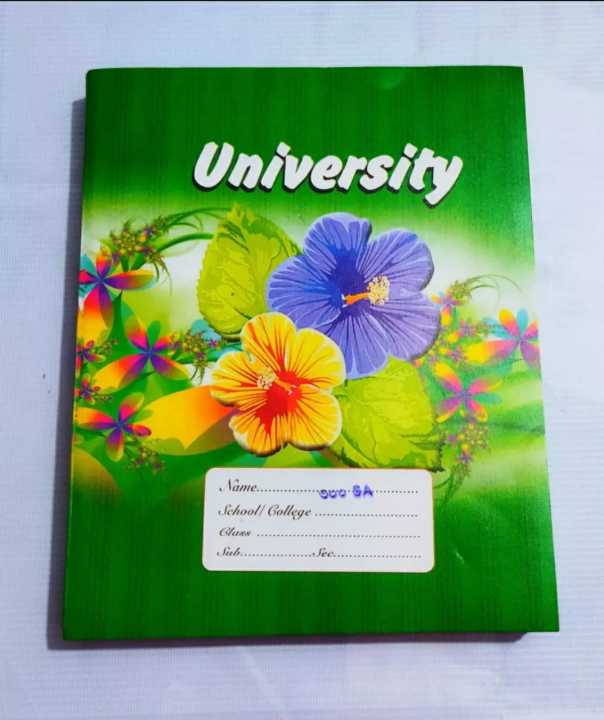 University Note Book Khata (Math) 100 Pages - 6pcs | Daraz.com.bd