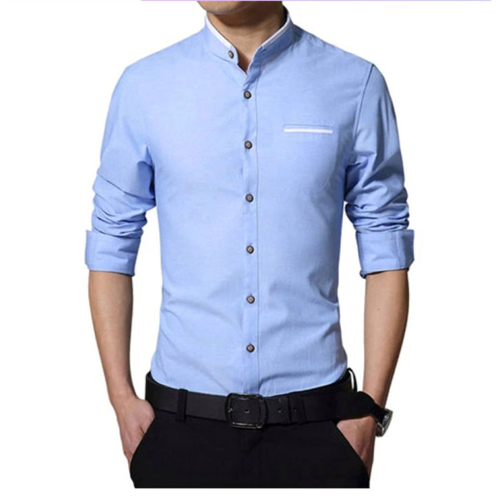 NEW STYLE Cotton Long Sleeve Formal Shirt for Men | Daraz.com.bd