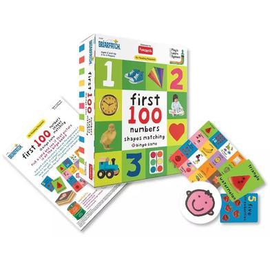 FUNSKOOL MY FIRST 100 NUMBERS SHAPE BINGO GAME | Daraz.com.bd