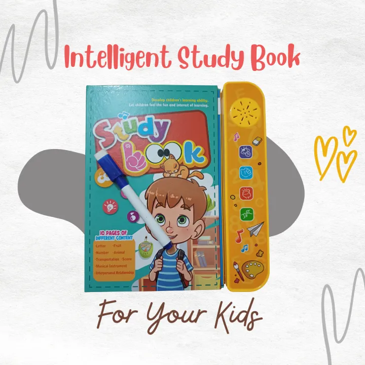 Intelligent Study Book – Interactive Learning Book with Sound and Light ...