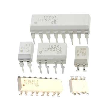 TLP521 DIP-4 Pin High Density Mounting Single Channel Phototransistor ...
